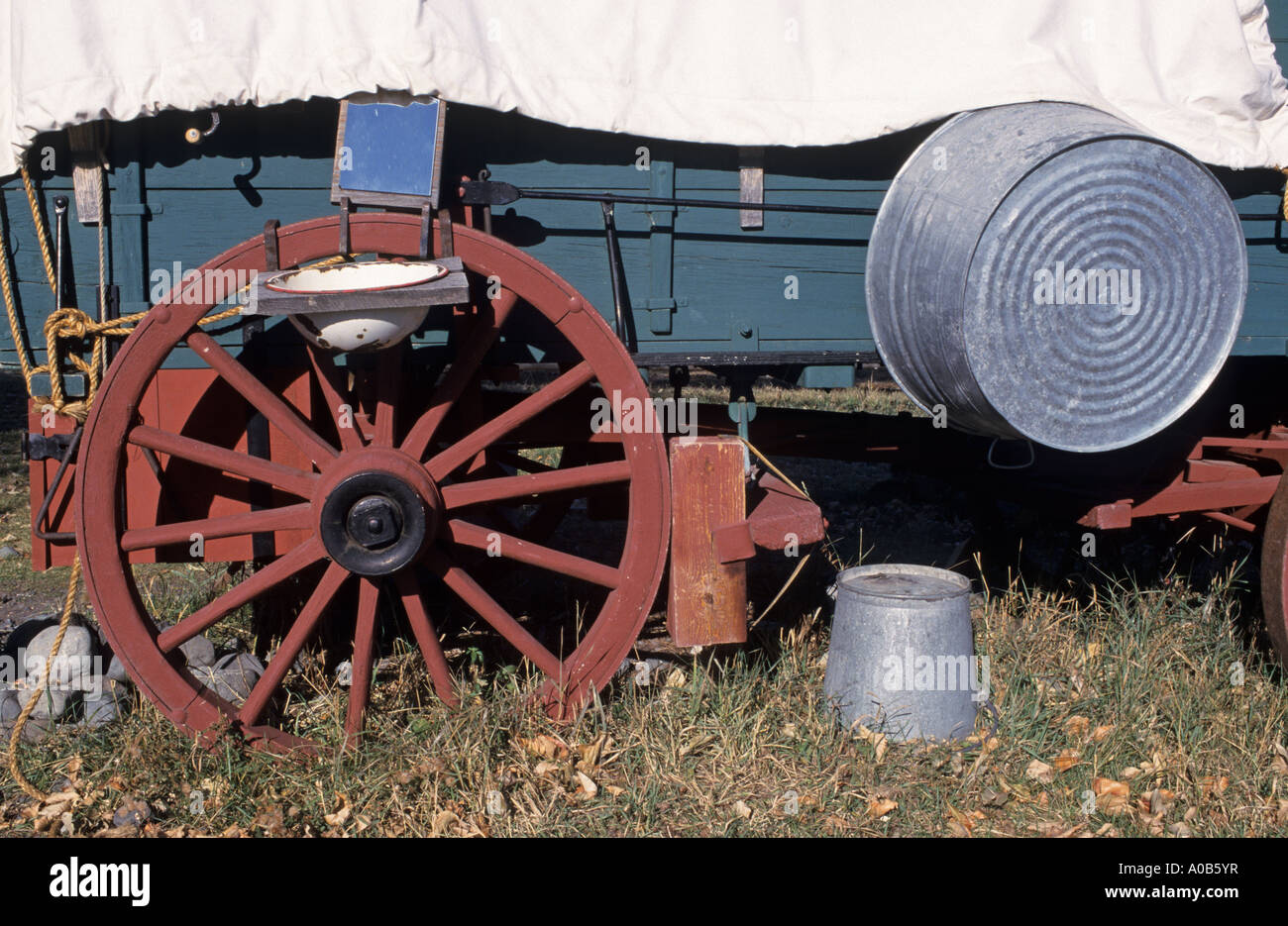 historic buildings at Grant Kohrs Ranch National Historic Site Montana ...
