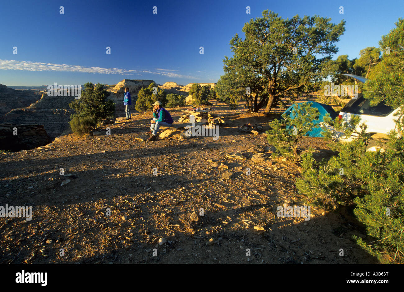 Grand canyon camping ground hi-res stock photography and images - Alamy