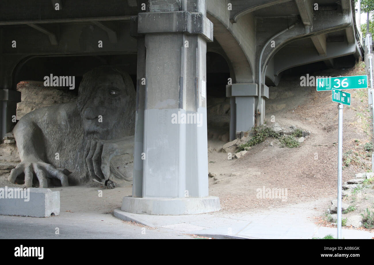 Fremont troll hi-res stock photography and images - Alamy