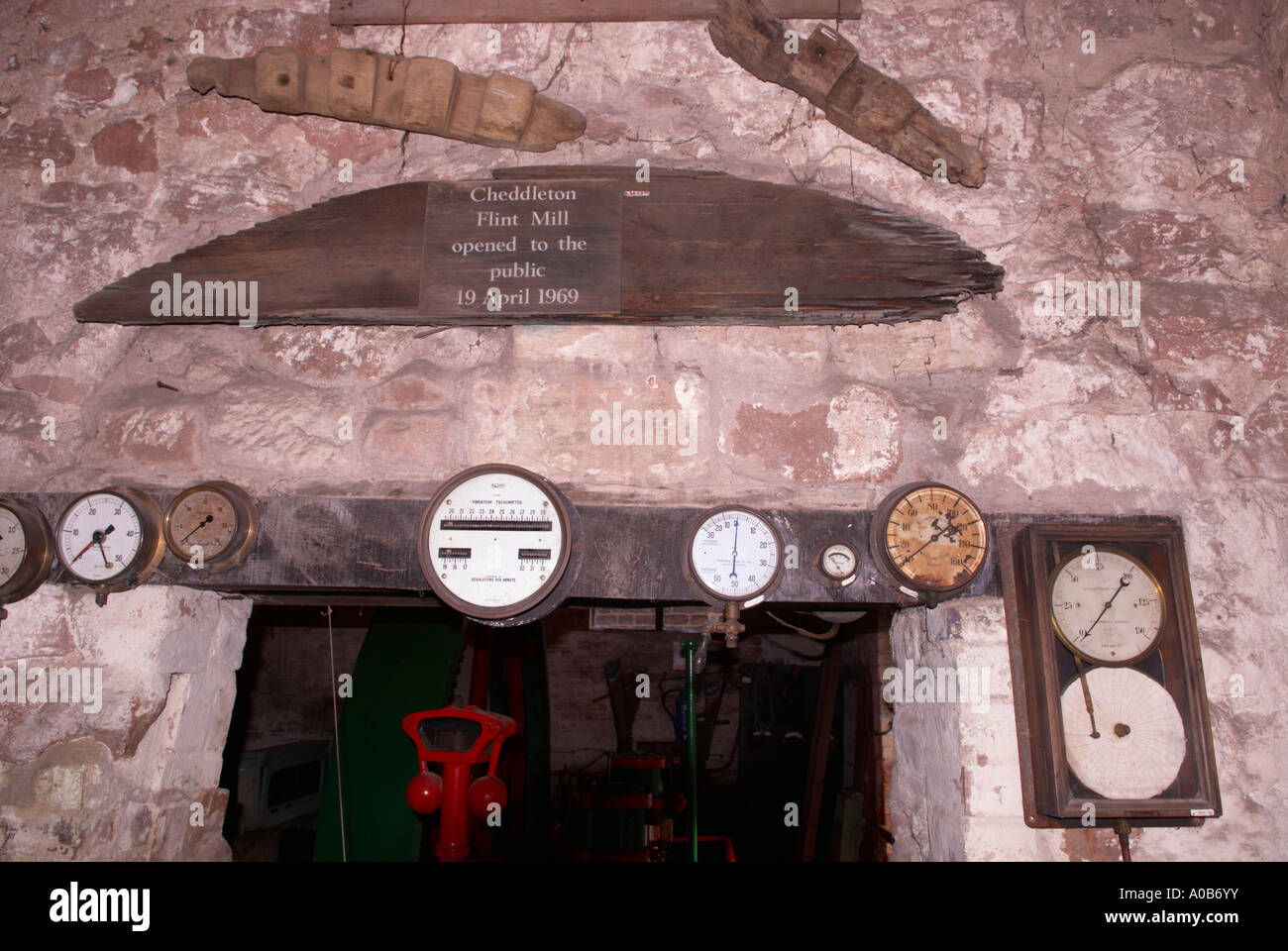Cheddleton "Flint Mill" inStaffordshire "Great Britain" Industrial ...