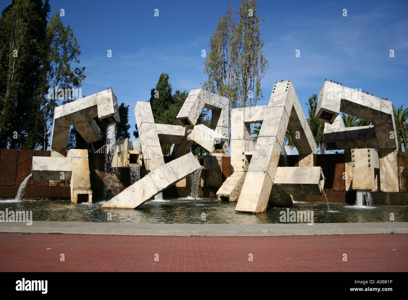 Vaillancourt Fountain Justin Herman Plaza San Francisco October 2006 ...