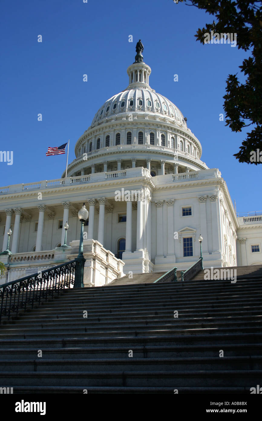 steps of capitol building Washington DC October 2006 Stock Photo - Alamy