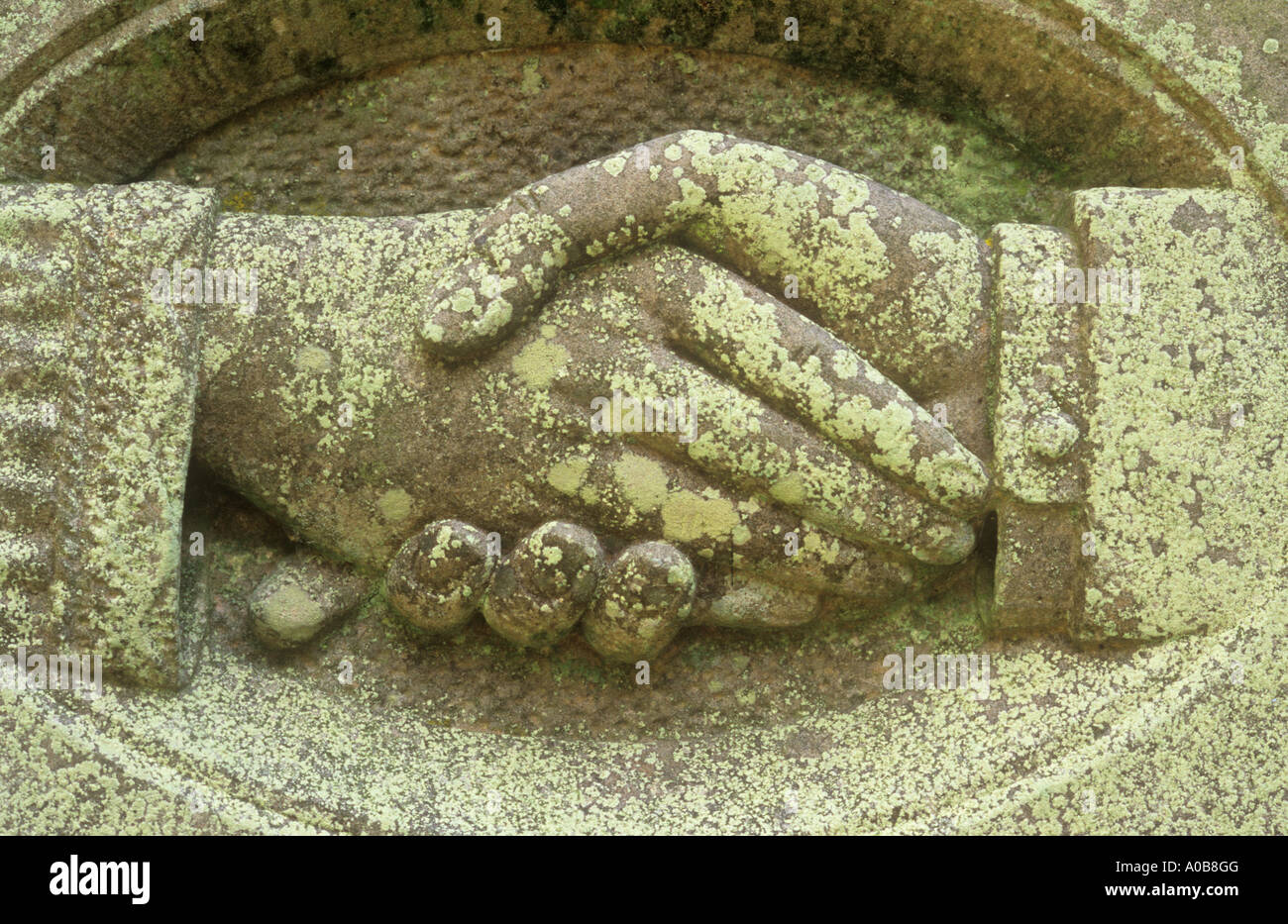 Lichen gravestone 20th century hi-res stock photography and images - Alamy