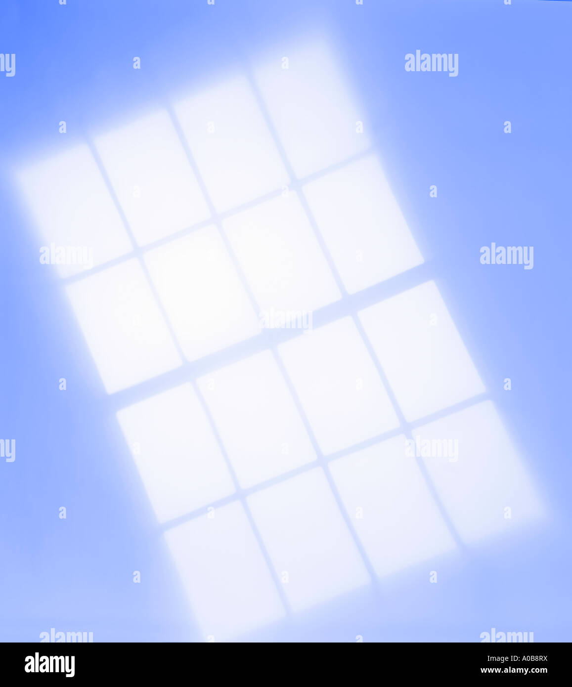 Window light shining on wall Stock Photo - Alamy