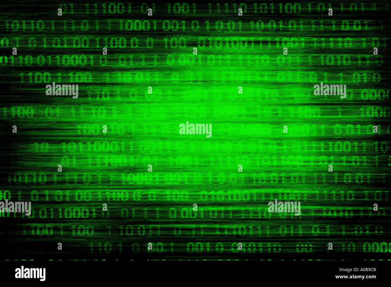 green numbers on black background Stock Photo - Alamy