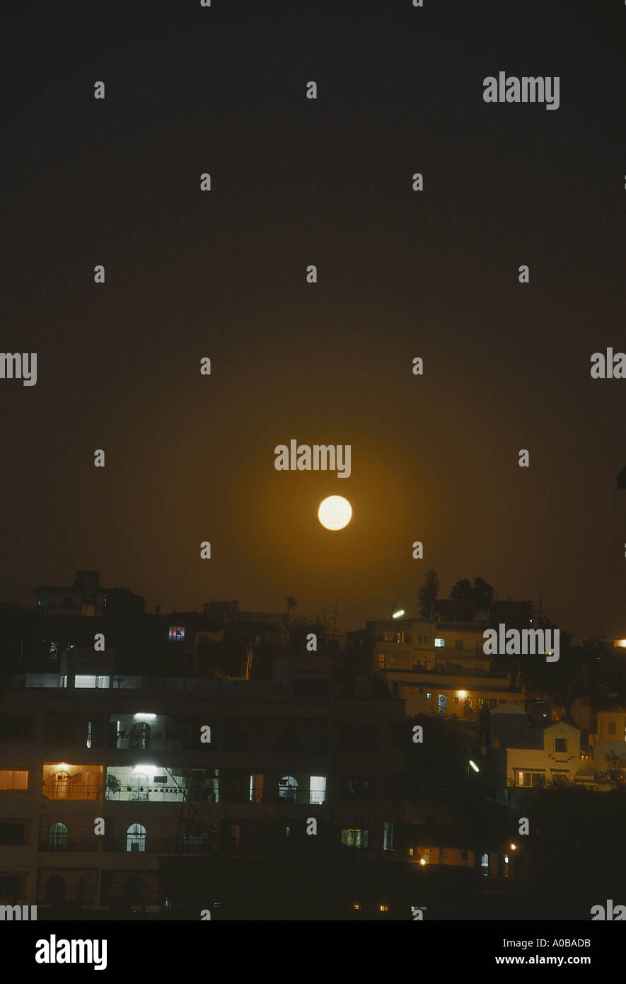 Full moon over crystal hi-res stock photography and images - Alamy