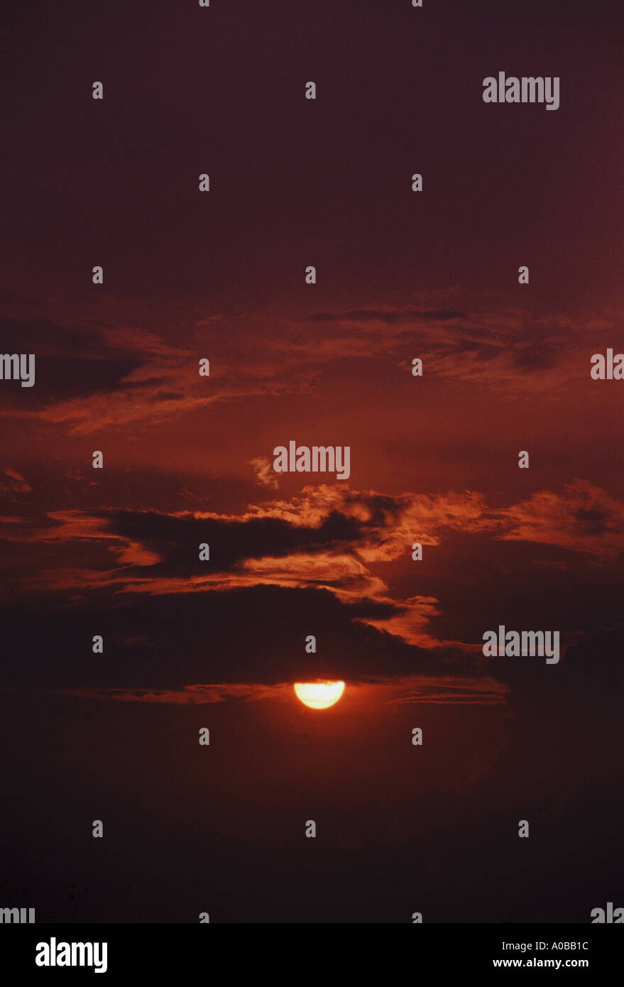 Sunset. Pune, Maharasthra, India Stock Photo - Alamy