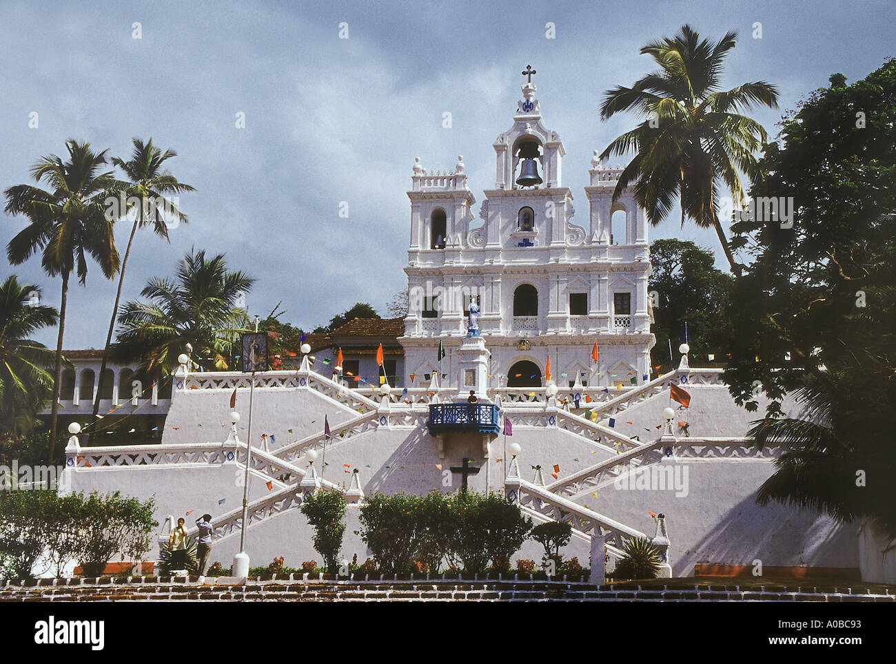 Immaculate Conception Church Panjim, Goa, India Stock Photo - Alamy