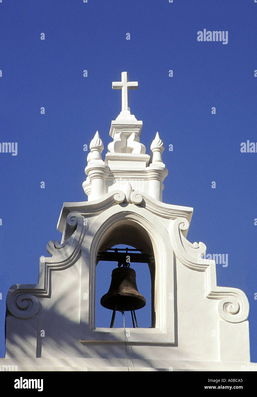 Bell tower in a church. Goa, India Stock Photo - Alamy