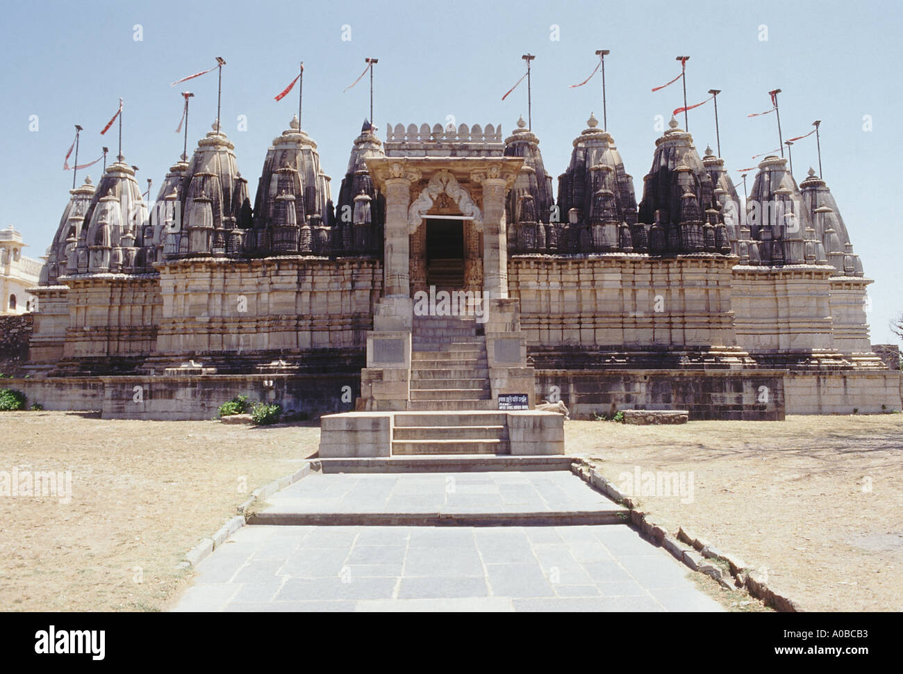 Saatbees Devari Jain Temple, Chittorgarh Fort, Rajasthan, India Stock ...