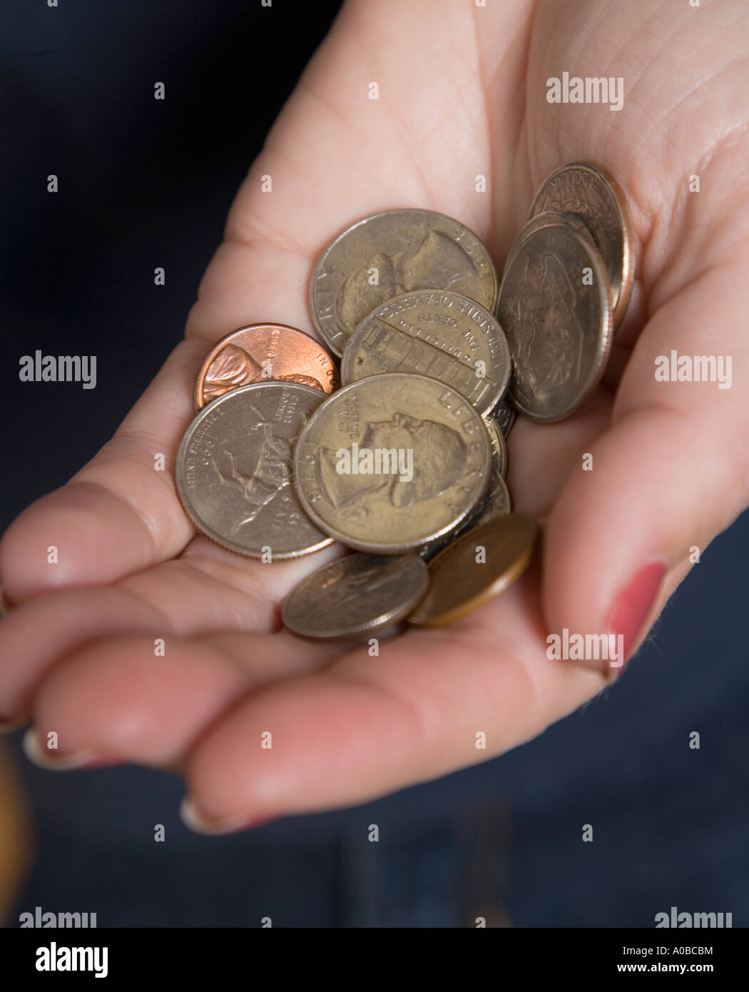 Us coins assortment hi-res stock photography and images - Alamy
