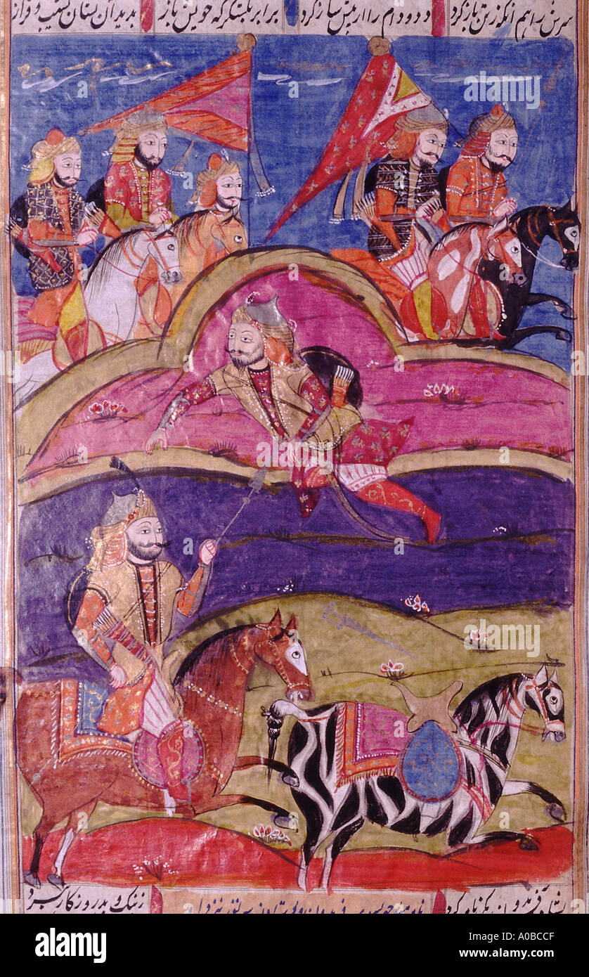 Two warriors fighting mongol hi-res stock photography and images - Alamy