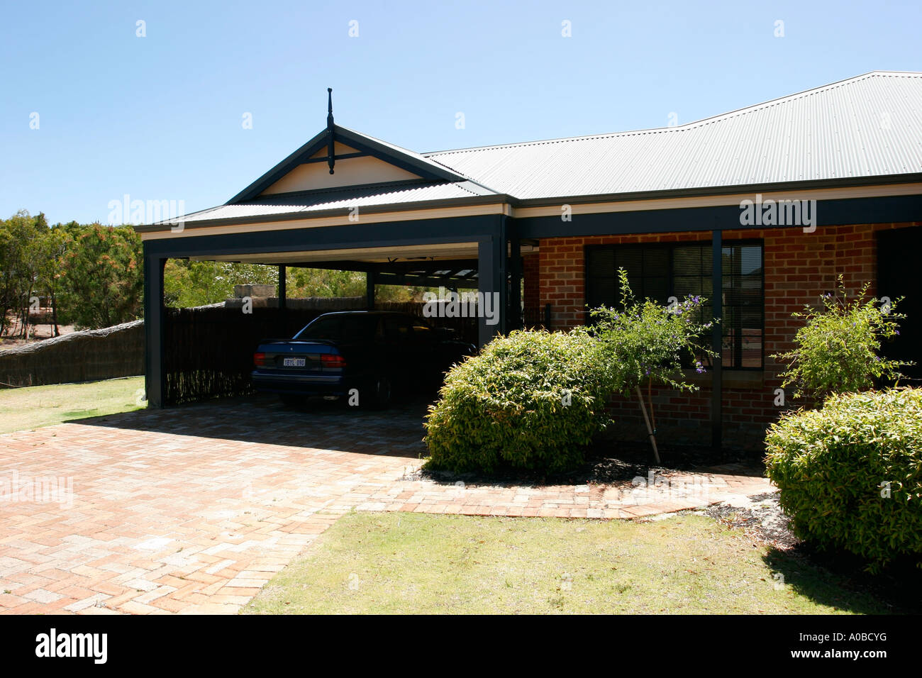 Australian suburban house, Bussleton , Perth,Western Australia Stock ...