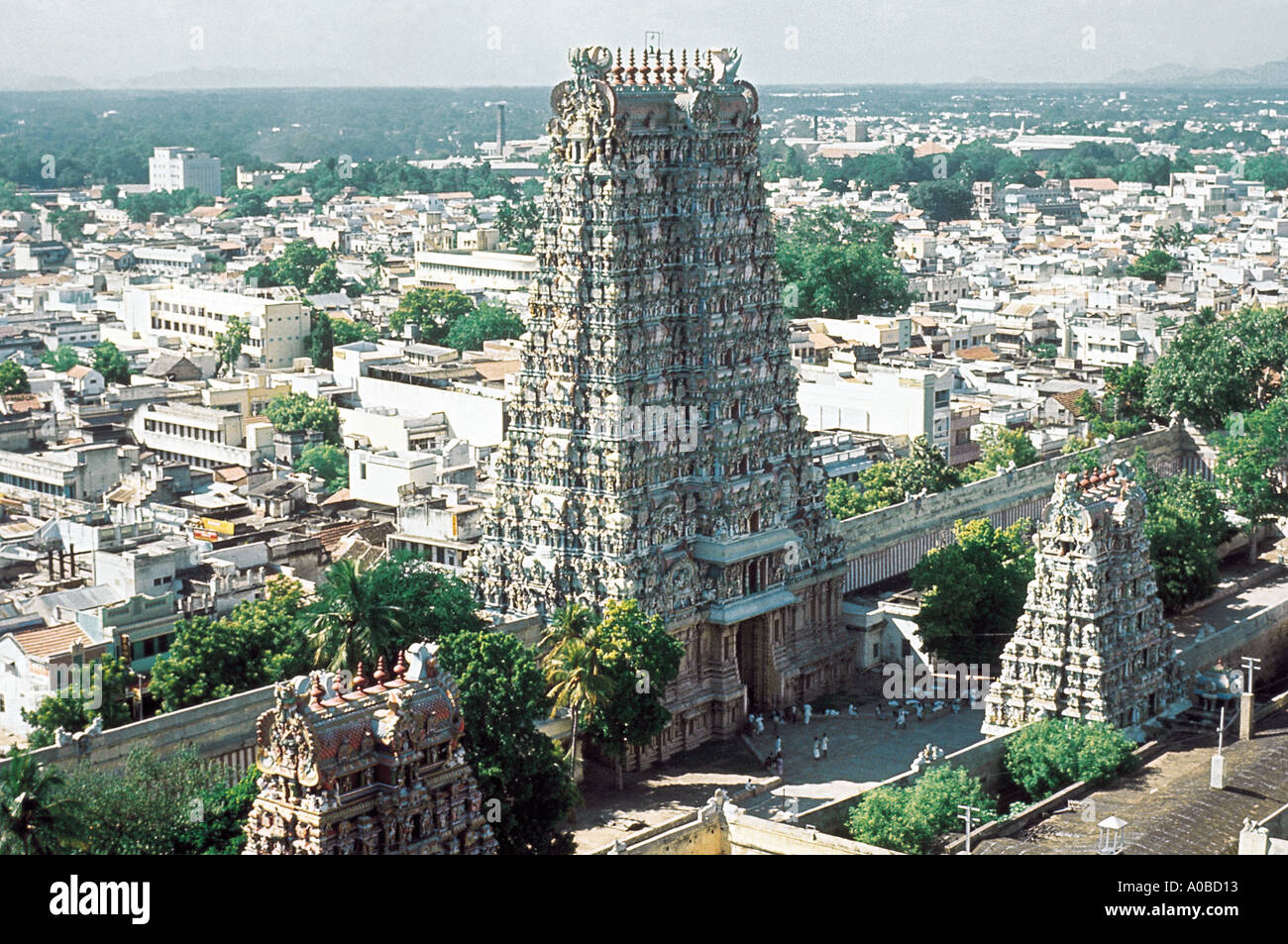 Meenakshi Temple Top View