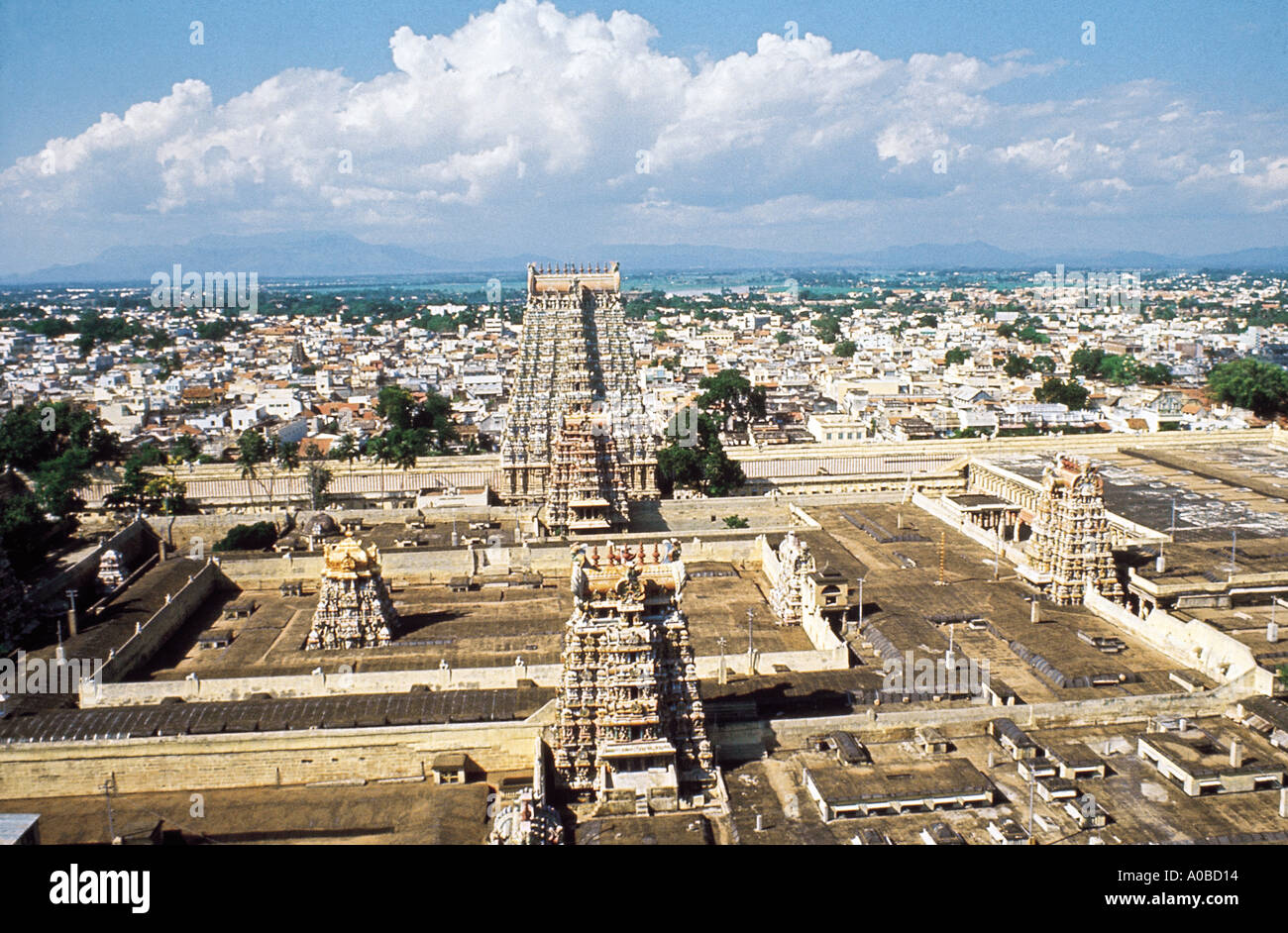 Meenakshi Temple Top View