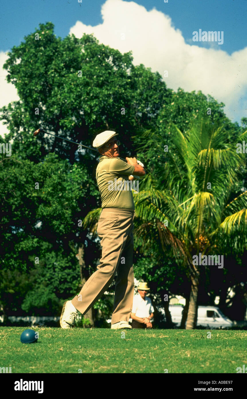 Vincent Guidice at Bayshore Golf Course Miami Beach Florida Stock Photo ...