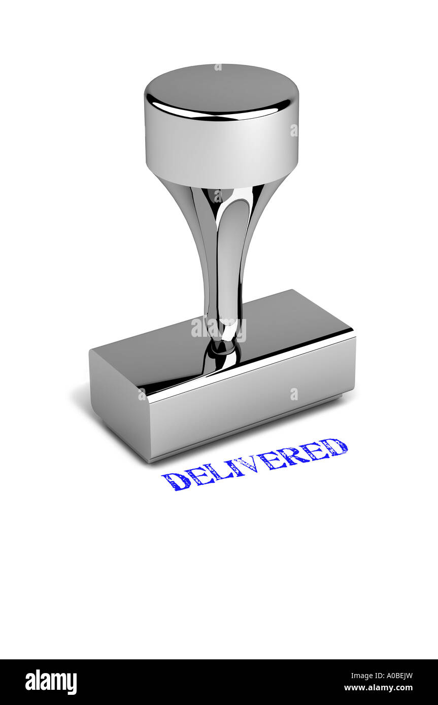 Delivered by hand Cut Out Stock Images & Pictures - Alamy