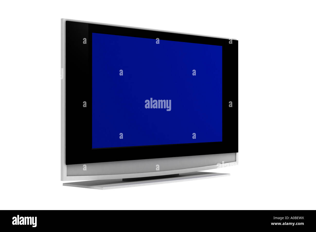 Plasma screen television 3D Stock Photo - Alamy