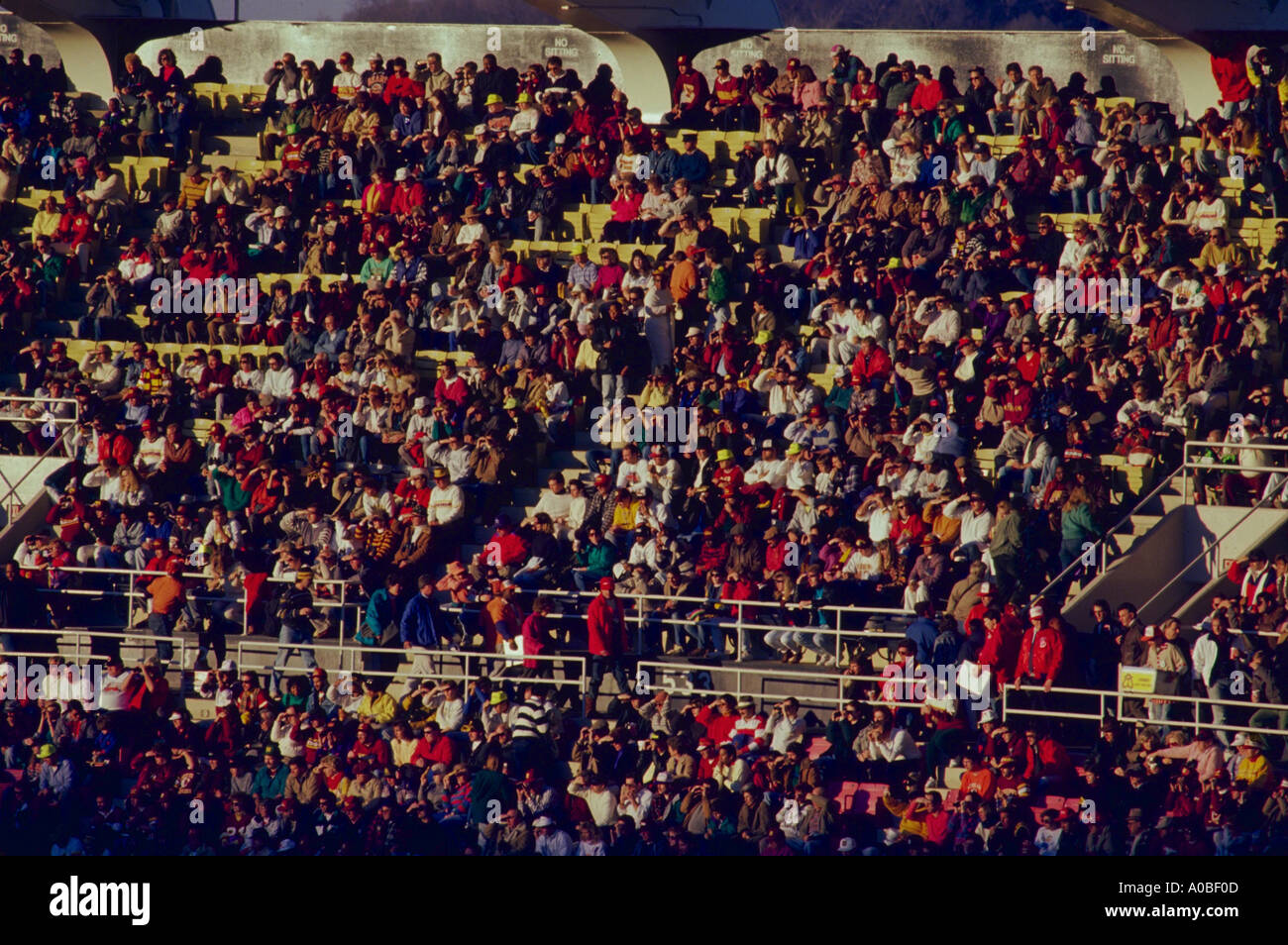 Crowd at RFK Stadium in Washington DC Stock Photo - Alamy