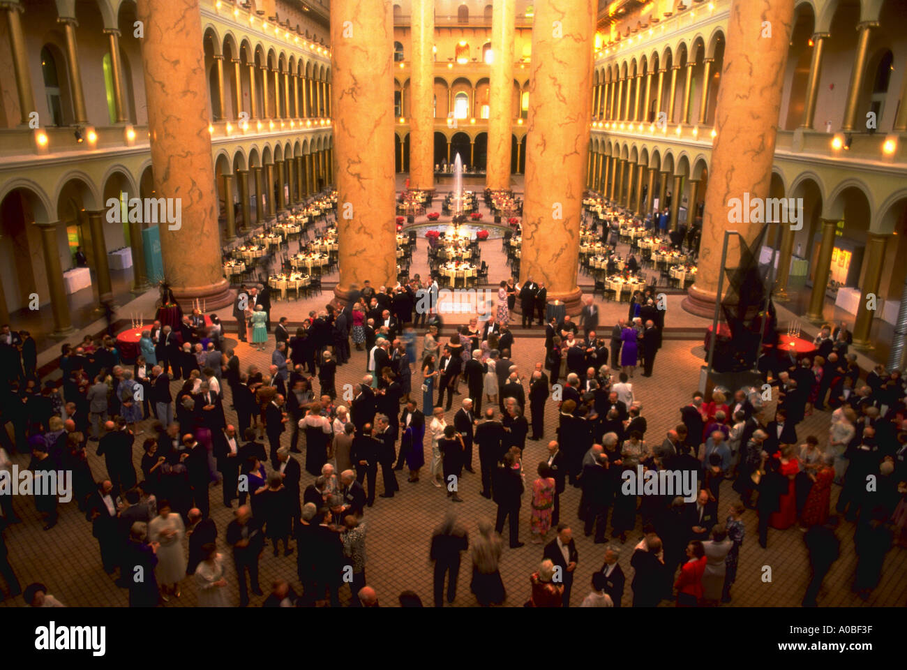 Reception at the National Building Museum in Washington DC ED24084 ...
