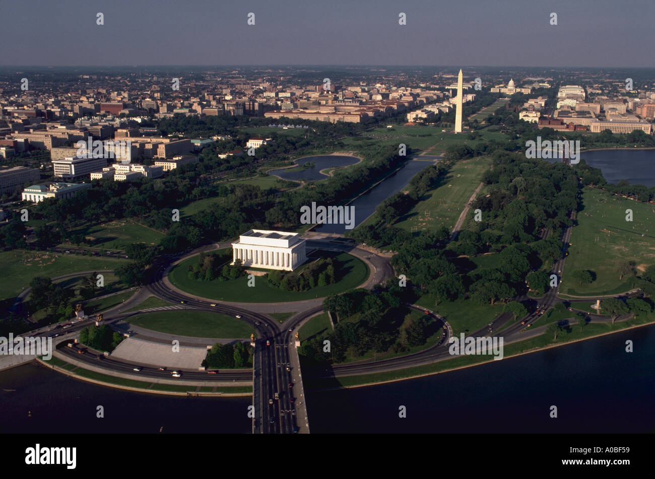 Washington area monuments hi-res stock photography and images - Alamy
