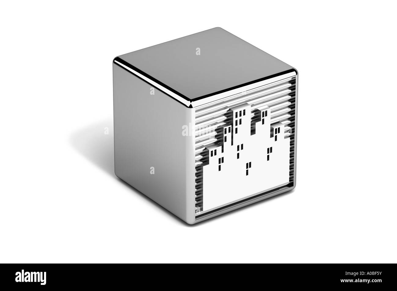 Grey buildings Cut Out Stock Images & Pictures - Alamy