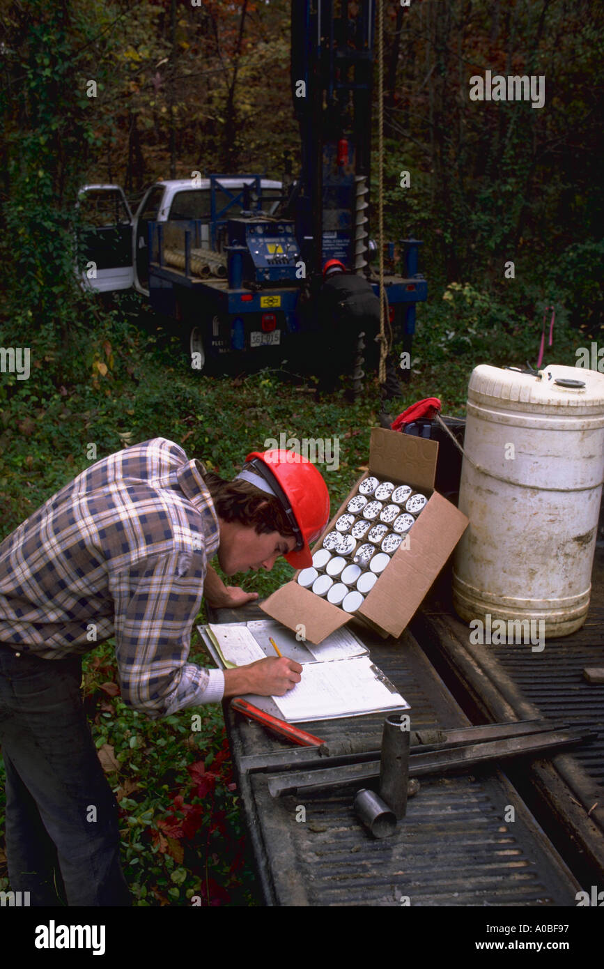 Soil core sampling hi-res stock photography and images - Alamy