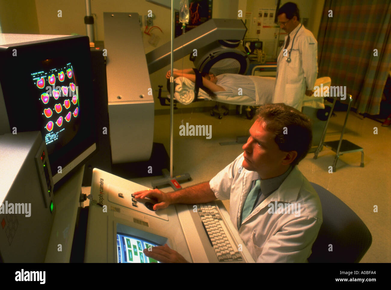 Patient undergosed thallium heart study at Flager Hospital in St ...