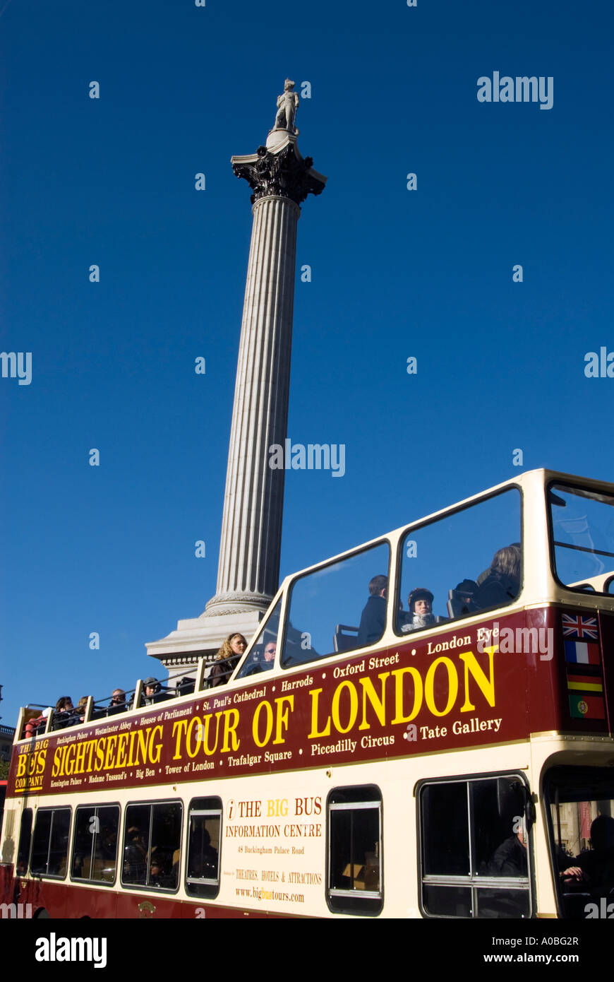 Trafalgar bus tours hi-res stock photography and images - Alamy
