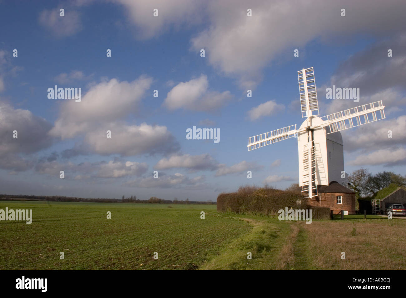 Aythorpe roding windmill hi-res stock photography and images - Alamy
