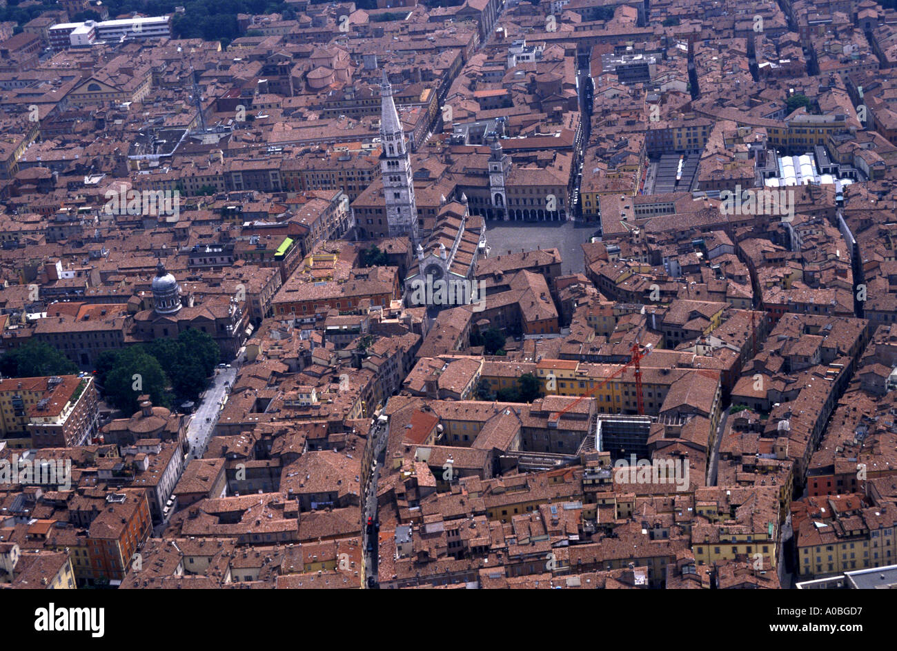 Modena aerial view hi-res stock photography and images - Alamy