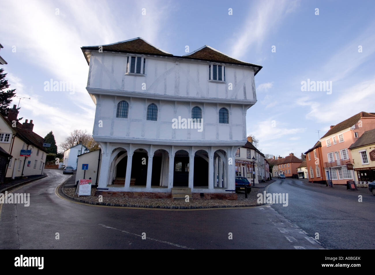 Guildhall 14th century listed building Thaxted Essex, UK Stock Photo ...