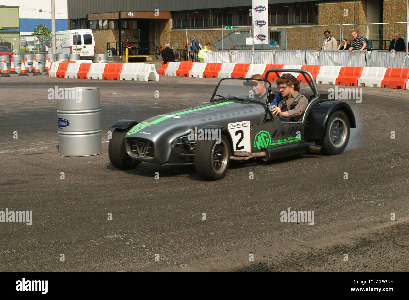 Caterham Roadsport sports car on a track test in the uk Stock Photo - Alamy
