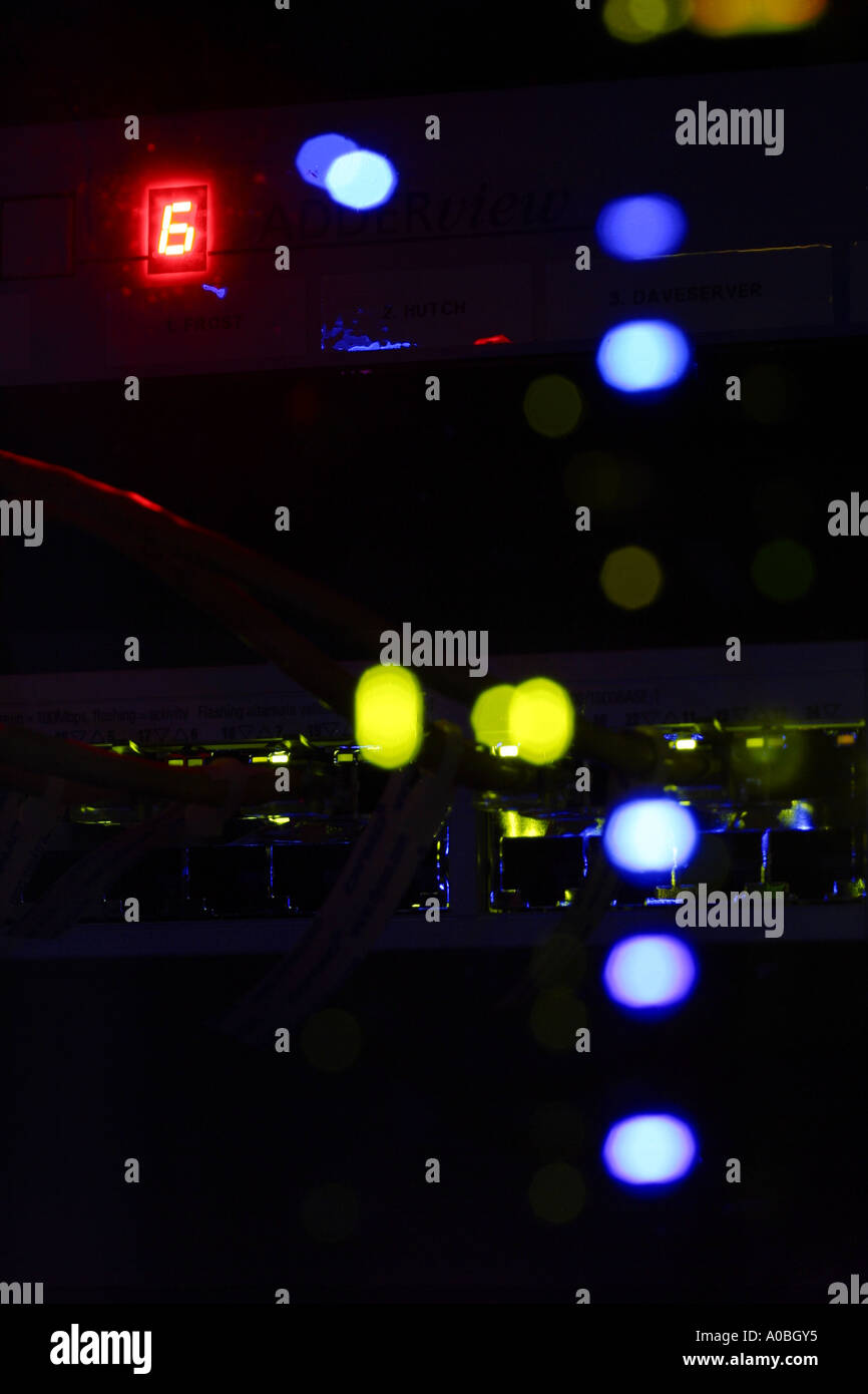 Computer network data storage device Stock Photo - Alamy