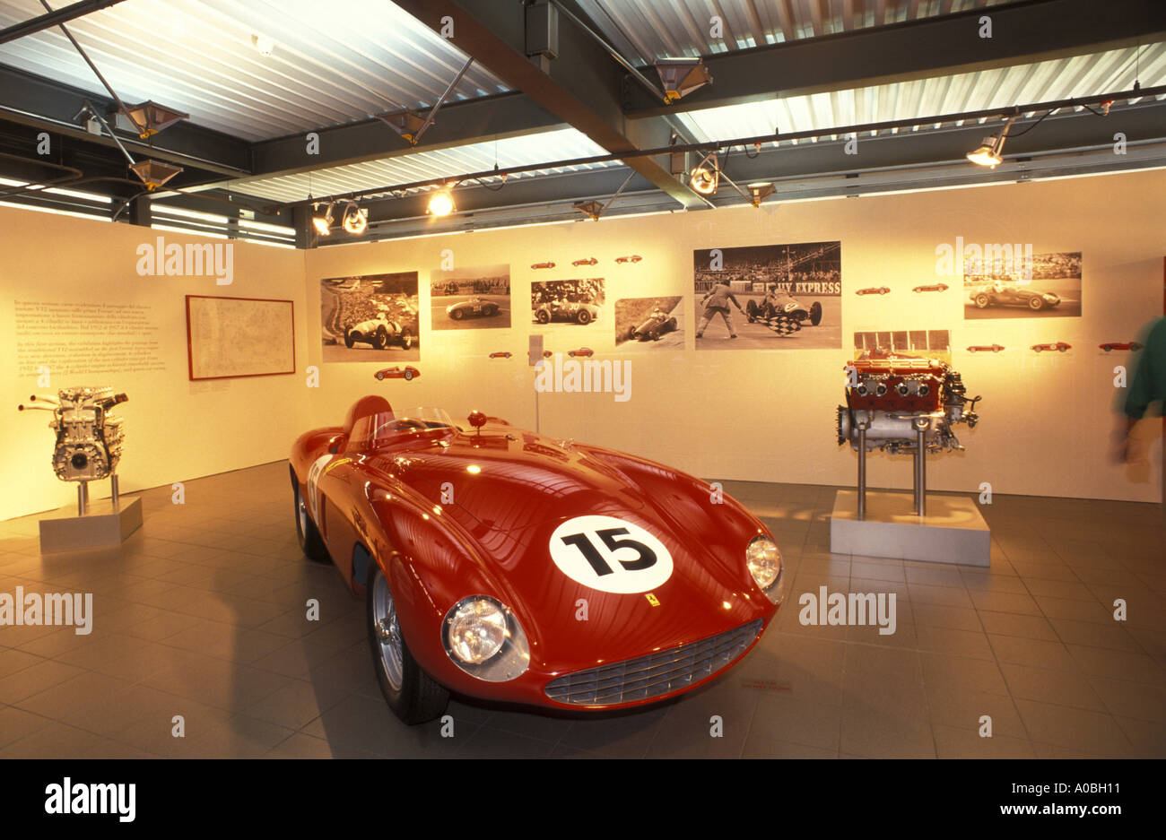 Galleria Ferrari museum Maranello Emilia Romagna Italy Stock Photo - Alamy
