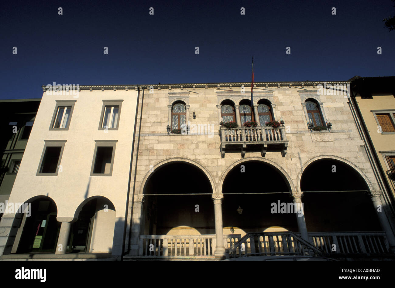 Town hall Gemona del Friuli Friuli Venezia Giulia Italy Stock Photo - Alamy
