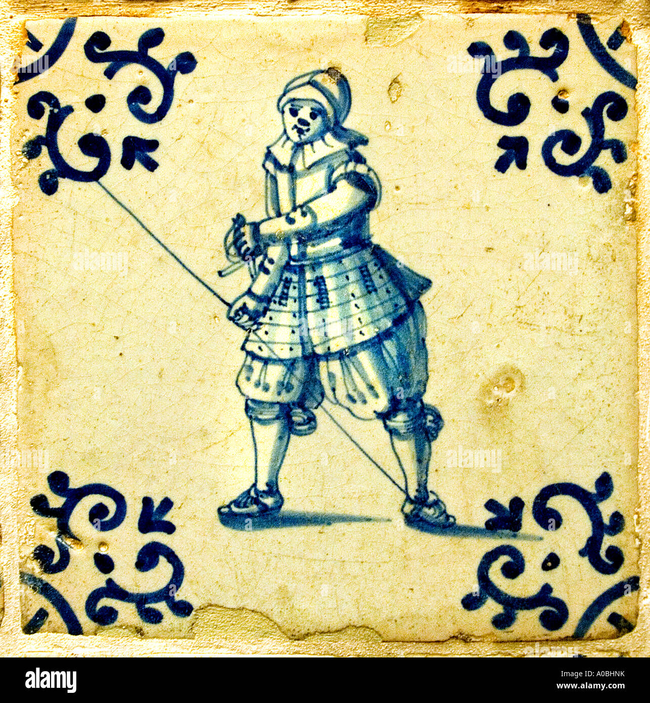 Blue delft tile soldier hi-res stock photography and images - Alamy