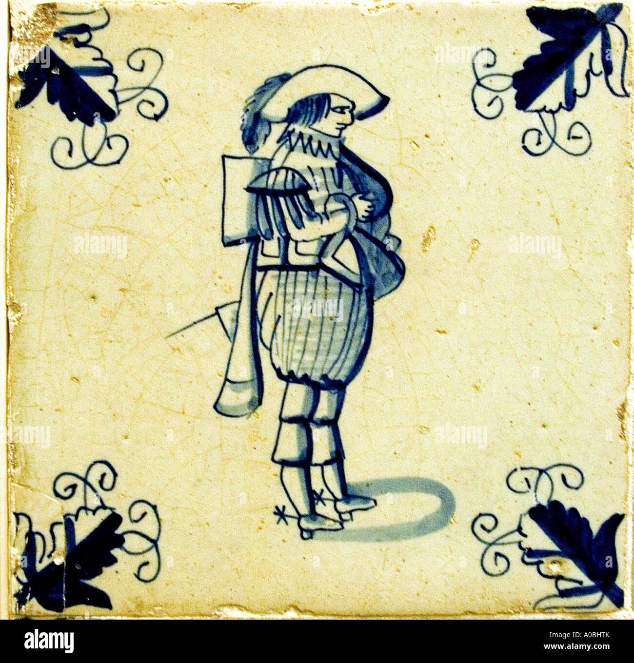 Blue delft tile soldier hi-res stock photography and images - Alamy