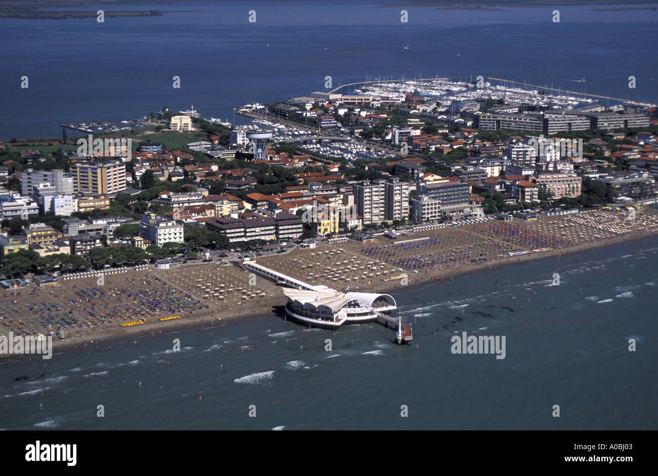 Lignano sabbiadoro aerial view hi-res stock photography and images - Alamy