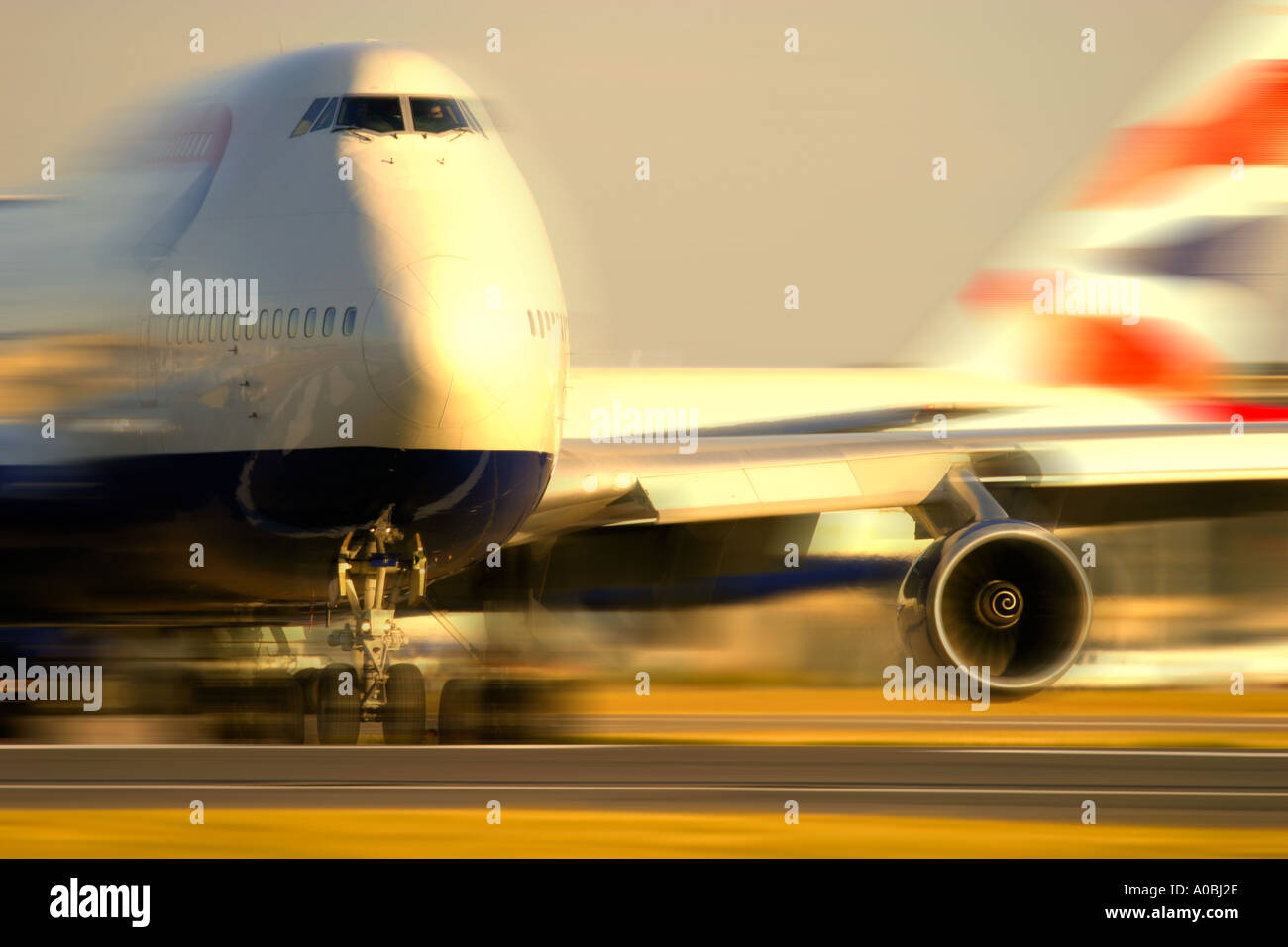 Tail boeing 747 british airways hi-res stock photography and images - Alamy