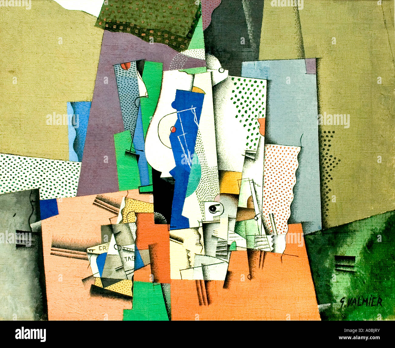 Georges Valmier Artwork High Resolution Stock Photography and Images ...