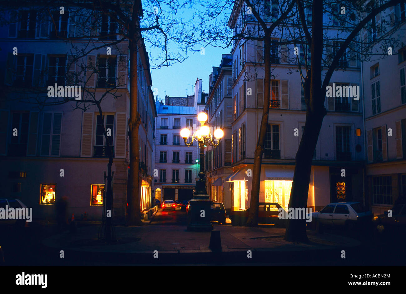 Place de Furstemberg Saint Germain Paris Frankreich Stock Photo - Alamy