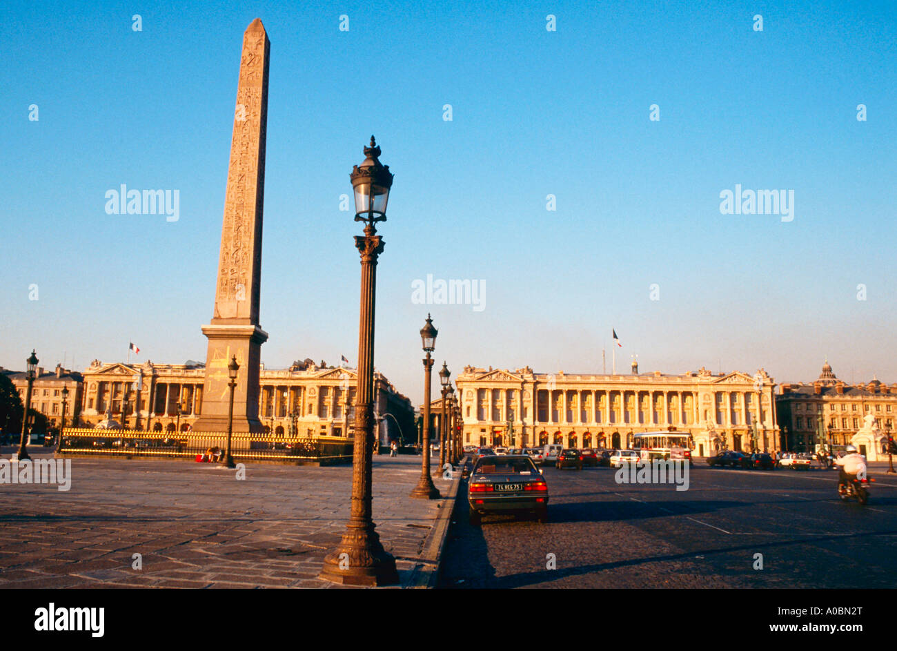 Place de la Concorde Obelisk von Luxor Paris Frankreich Stock Photo - Alamy
