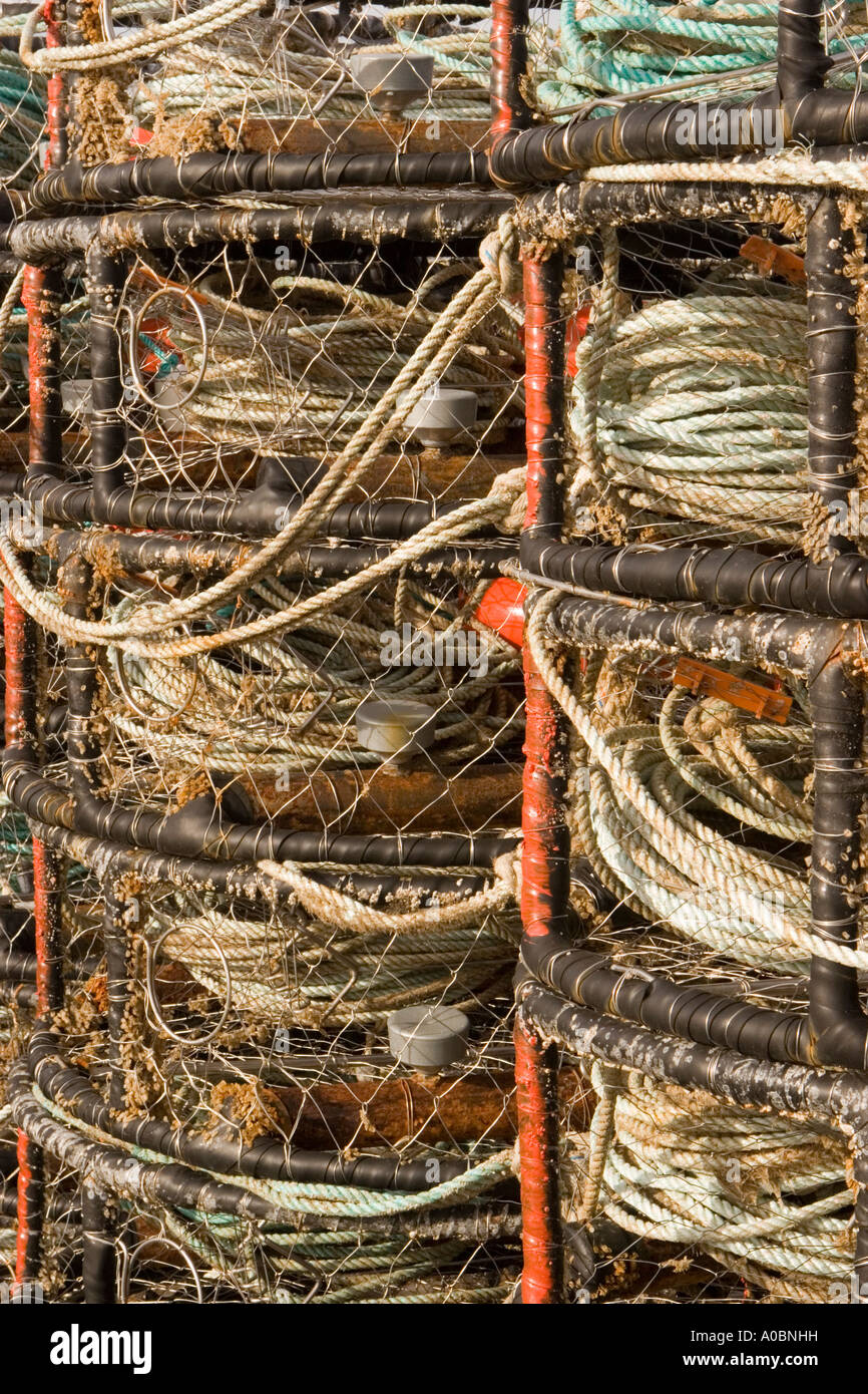Pacific coast crab traps hi-res stock photography and images - Alamy