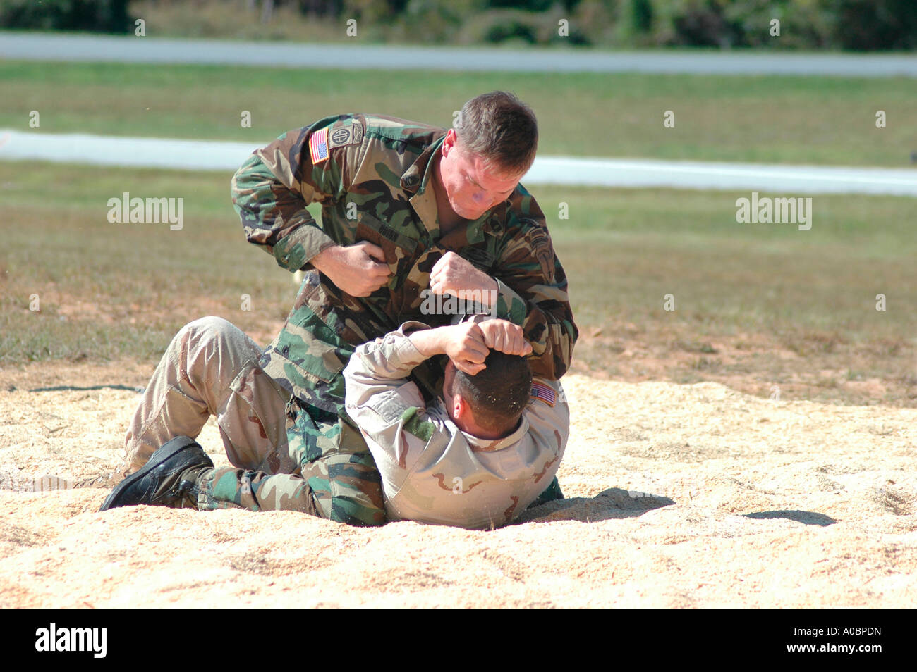 Army Rangers practice airborne assault and battle killing by hand for ...