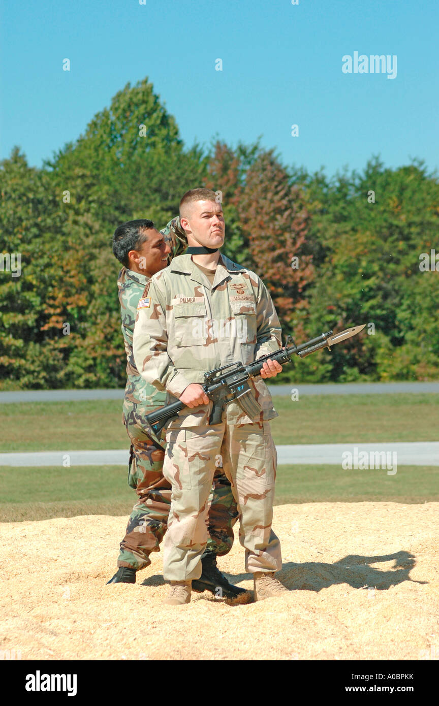 Army Rangers practice airborne assault and battle killing by hand for ...