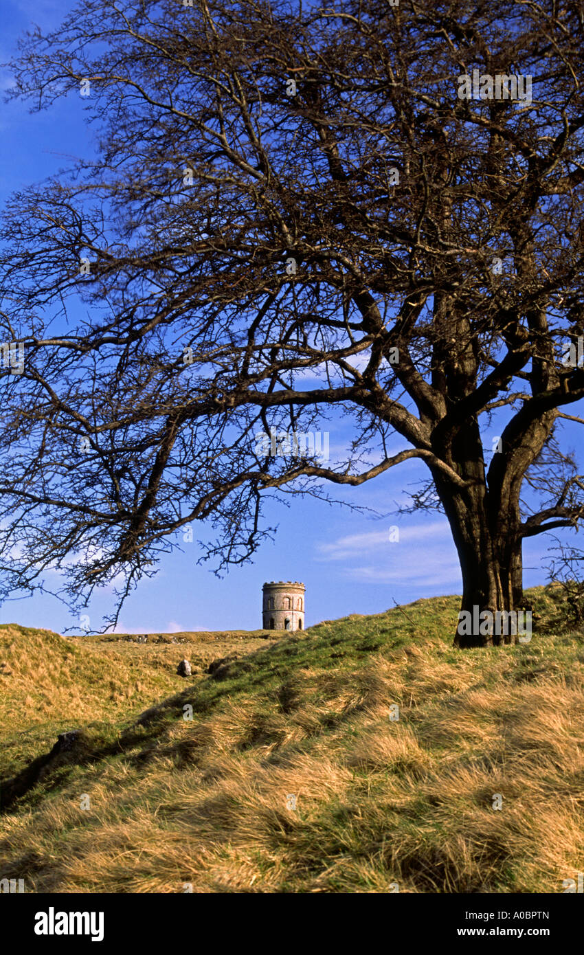 Solomons Temple near Buxton in the Peak District Derbyshire England ...