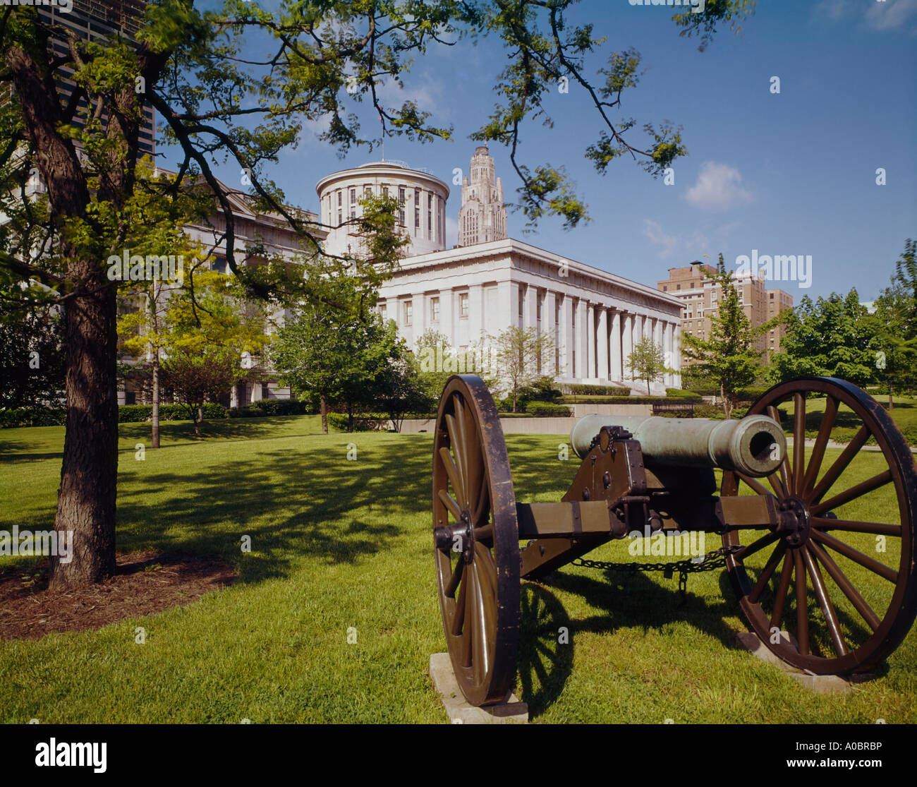 Ohio State Capitol Building located in Columbus in Ohio Stock Photo - Alamy