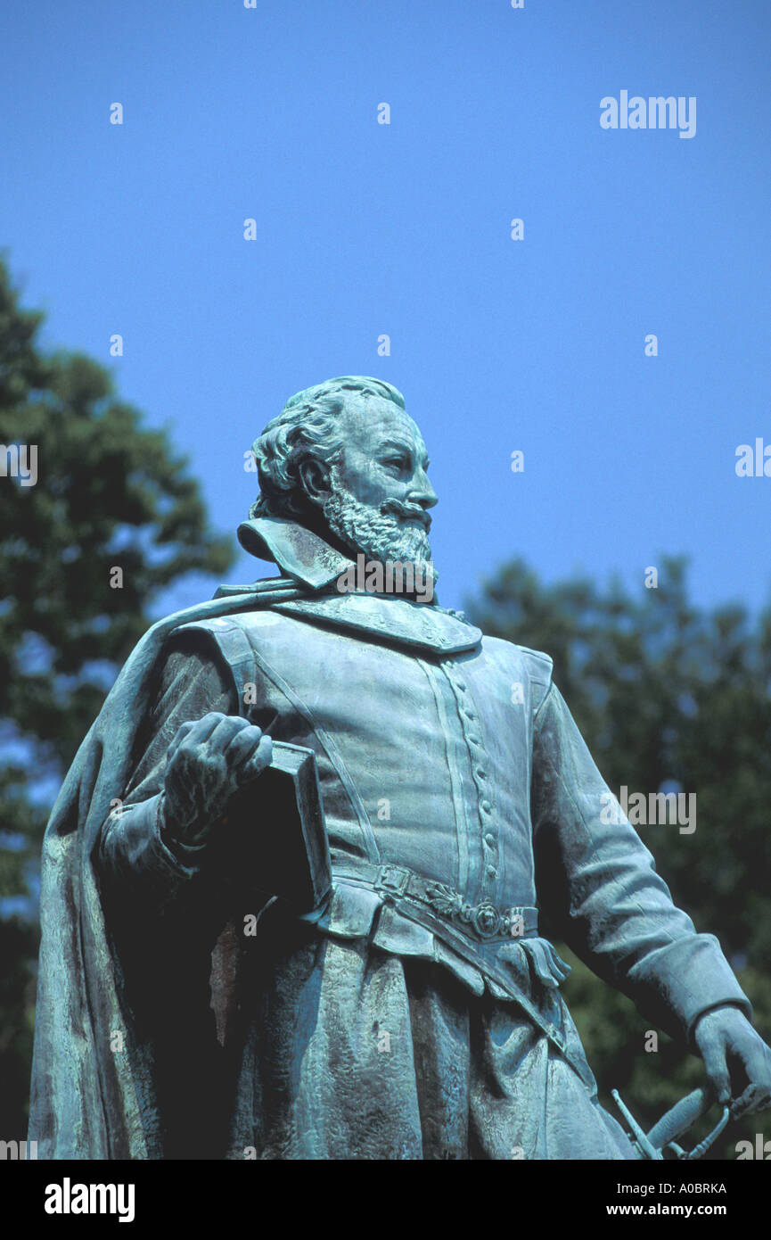 Historic Jamestowne Captain John Smith Stock Photo - Alamy