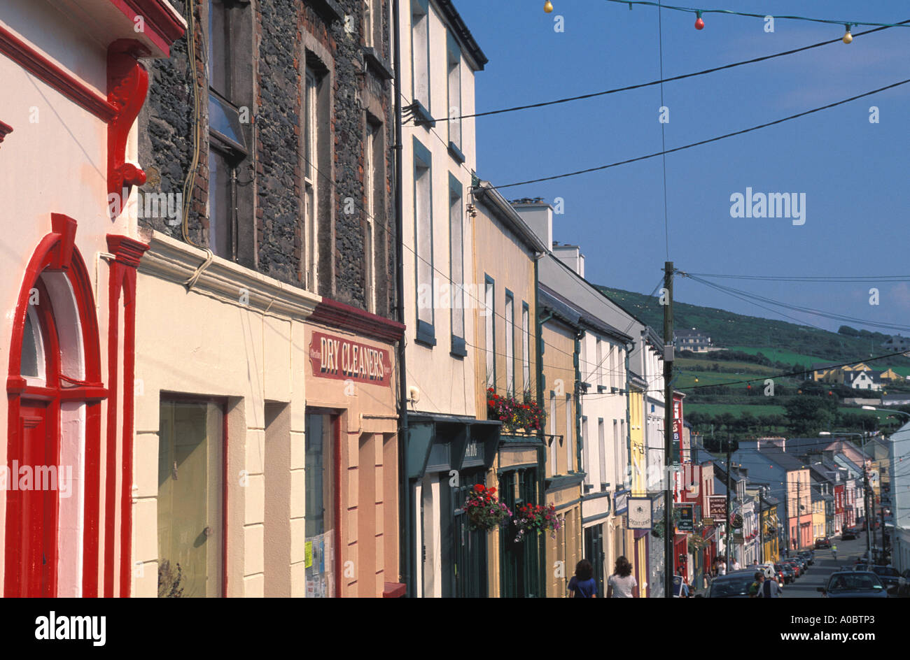 Dingle town colorful buildings hi-res stock photography and images - Alamy